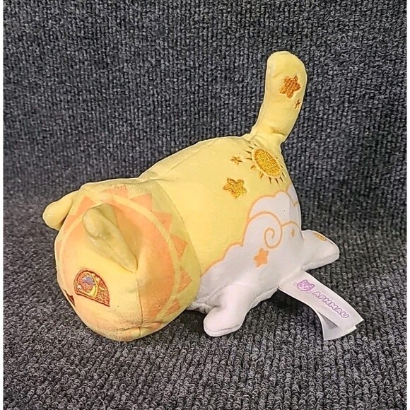 Aphmau | Toys | Aphmau Meemeows Celestial Sun Cat Plush 6 Yellow ...